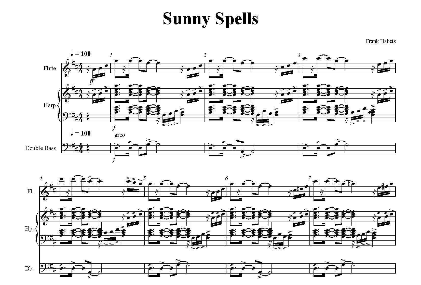 Sunny Spells | fhb0080